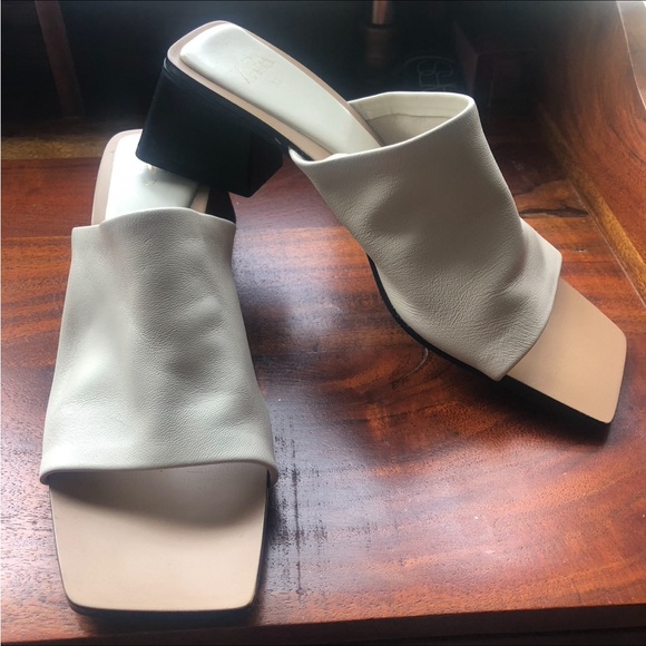 Zara | Shoes | Zara Neutral Color Slide Eu 37 Perfect Condition | Poshmark